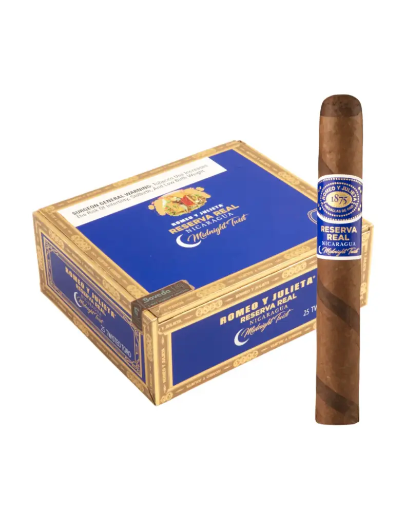Romeo Y Julieta | Reserva Real Nicaragua - Midnight Twist - Toro ...